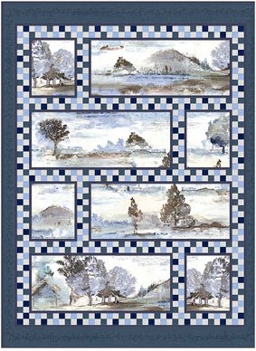 Tuscan Impression Quilt Kit | ConnectingThreads.com