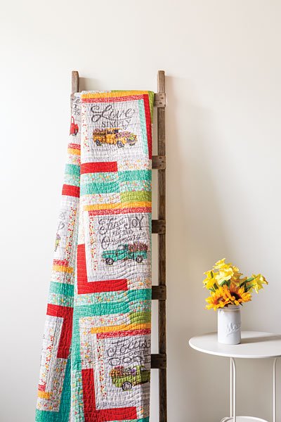 Life is Good Quilt Kit | ConnectingThreads.com