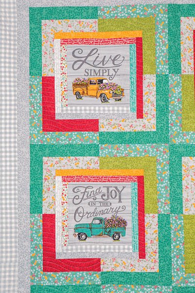 Life is Good Quilt Kit | ConnectingThreads.com