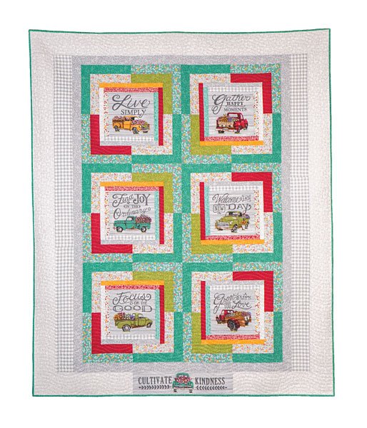 Life is Good Quilt Kit | ConnectingThreads.com