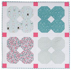 Florette 15in Blocks - Baby Quilt Kit | ConnectingThreads.com