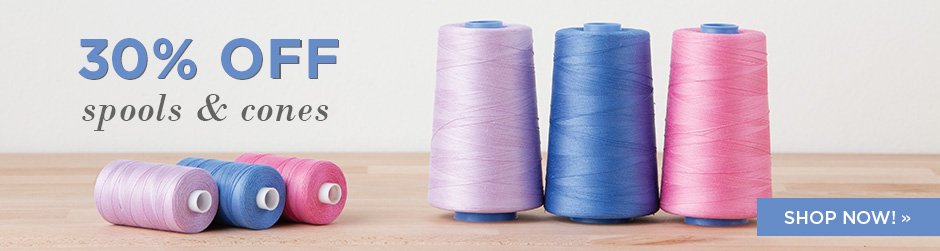 Quilting Thread - Spools & Cones in Tons of Colors from Connecting Threads