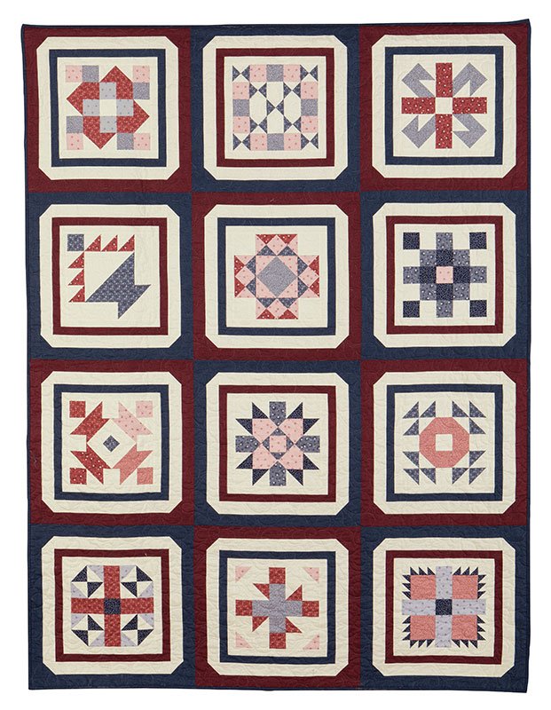Homestead Sampler Quilt Kit | ConnectingThreads.com
