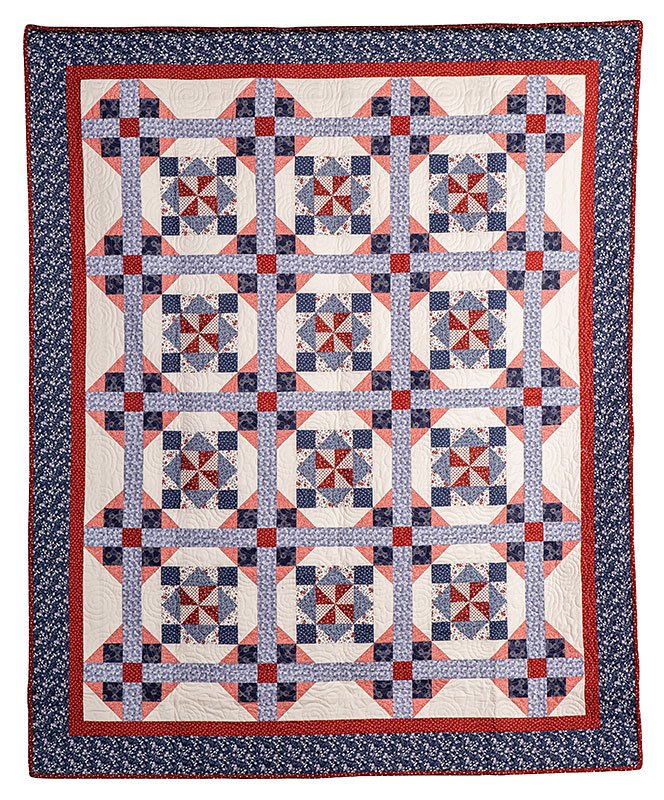 Homestead Sampler Quilt Kit | ConnectingThreads.com